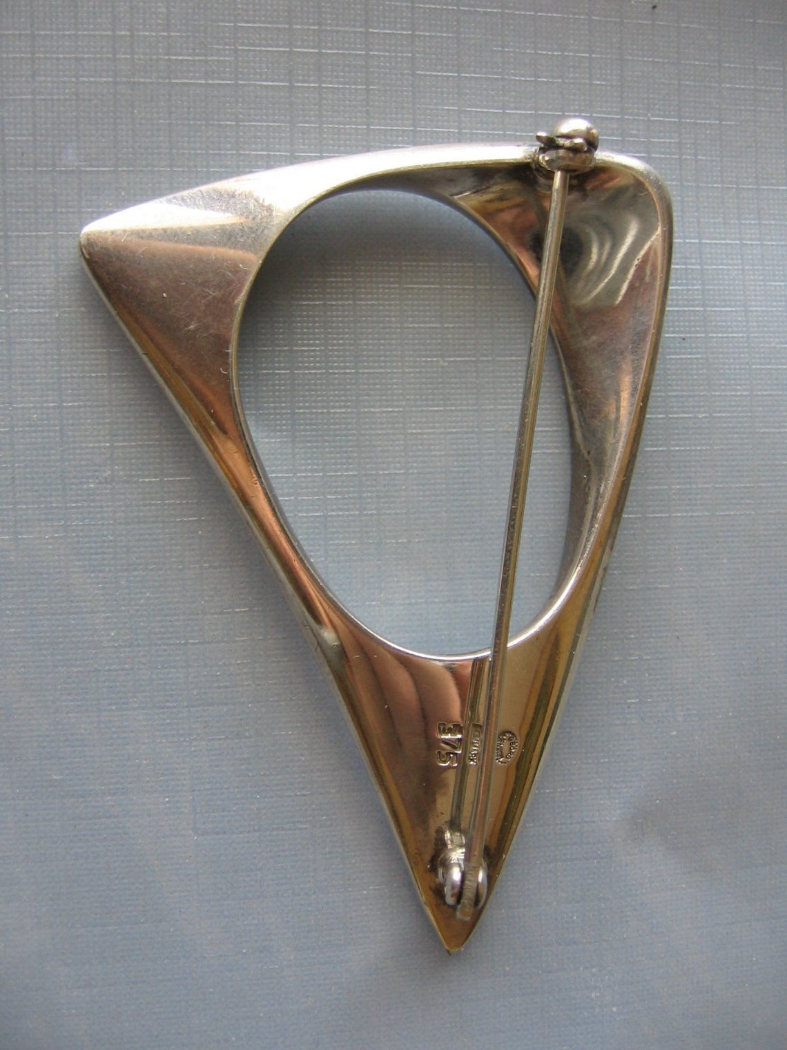 Georg Jensen Sterling Brooch Number 375 Denmark - Etsy