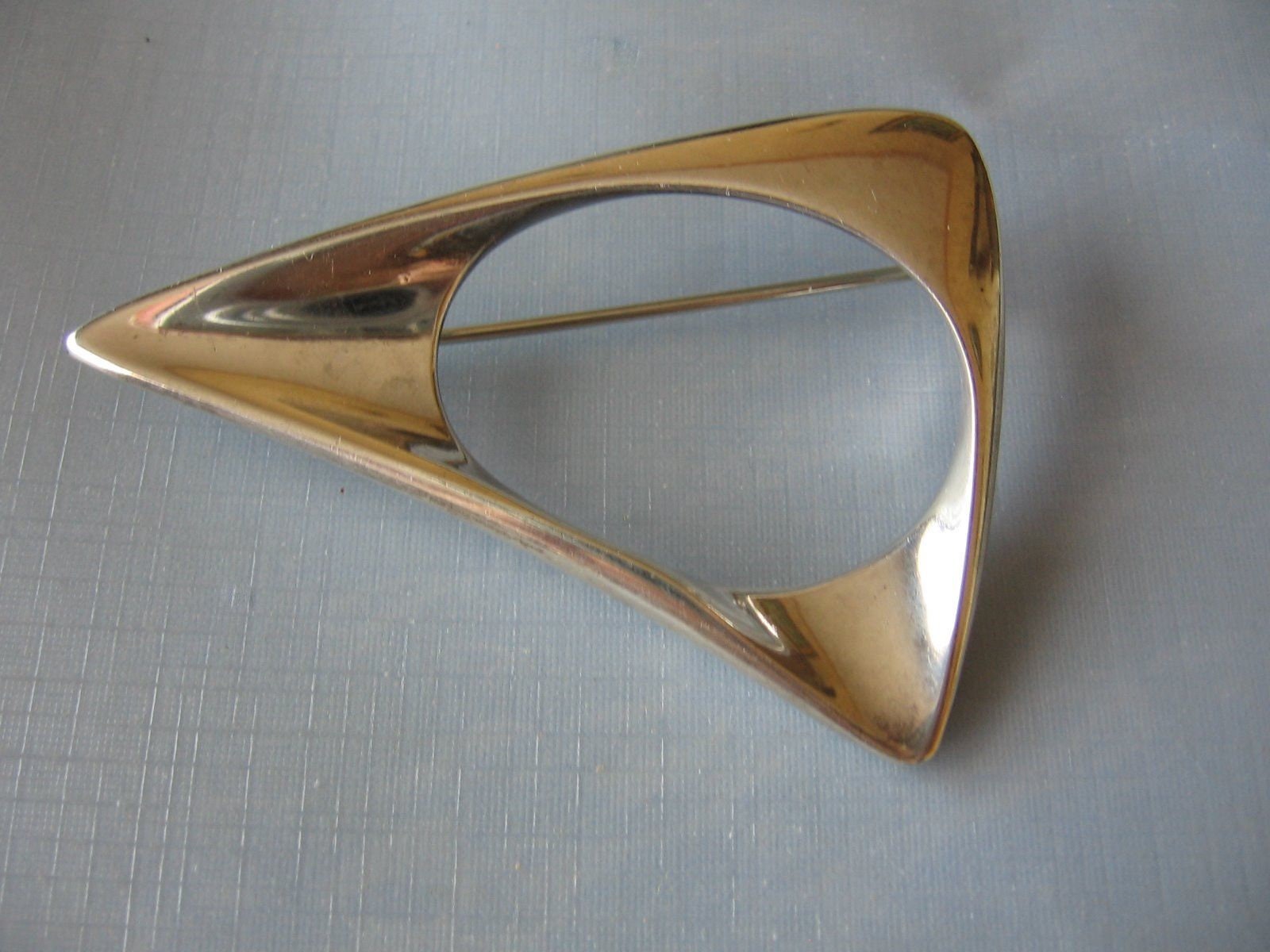 Georg Jensen Sterling Brooch Number 375 Denmark - Etsy