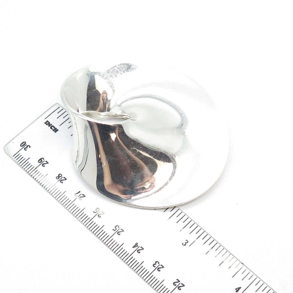 Georg Jensen Large Sterling mÖbius Brooch Number 374 Denmark - Etsy