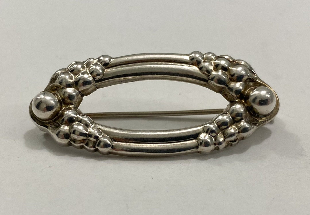 Georg Jensen Brooch Number 170 Denmark - Etsy