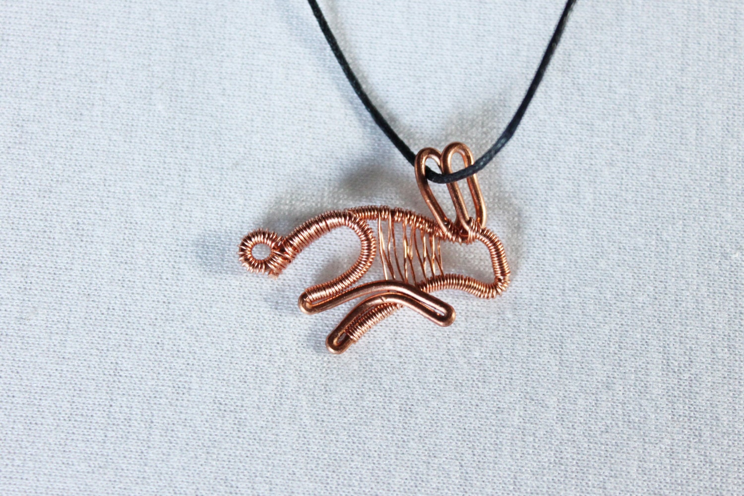 Running Bunny Pendant, Cute Rabbit Jewelry, Running Rabbit Necklace ...