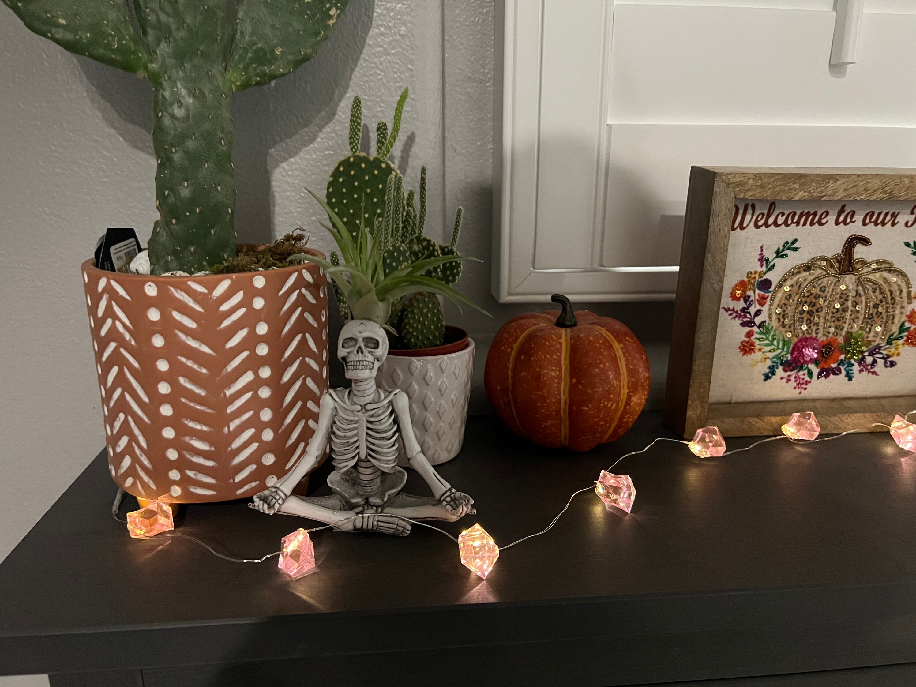 Bright Pink Stone String Lights 7.5 Feet in Length - Etsy