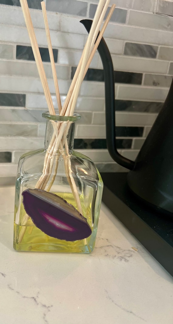 Agate Glass Reed Diffuser Mini Vase - Etsy