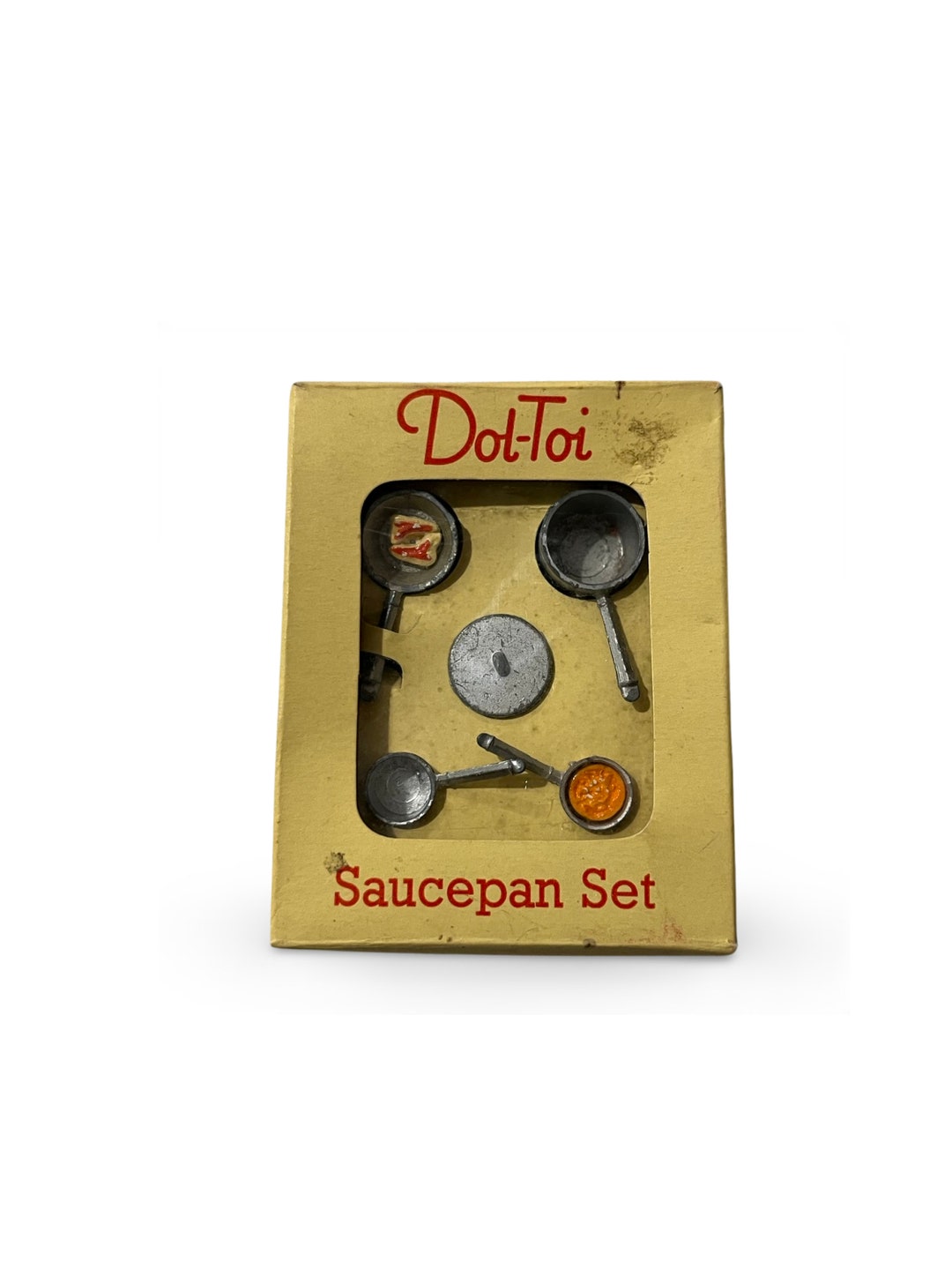 Vintage Dol Toi Dolls House Saucepan Set - Etsy