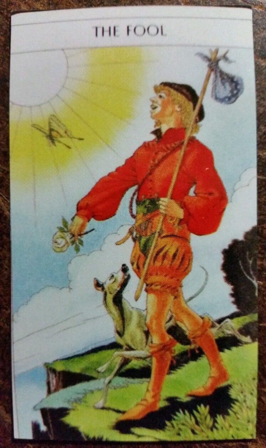 The Fool Card Magnet Tarot Card Magnet the Fool Card the - Etsy