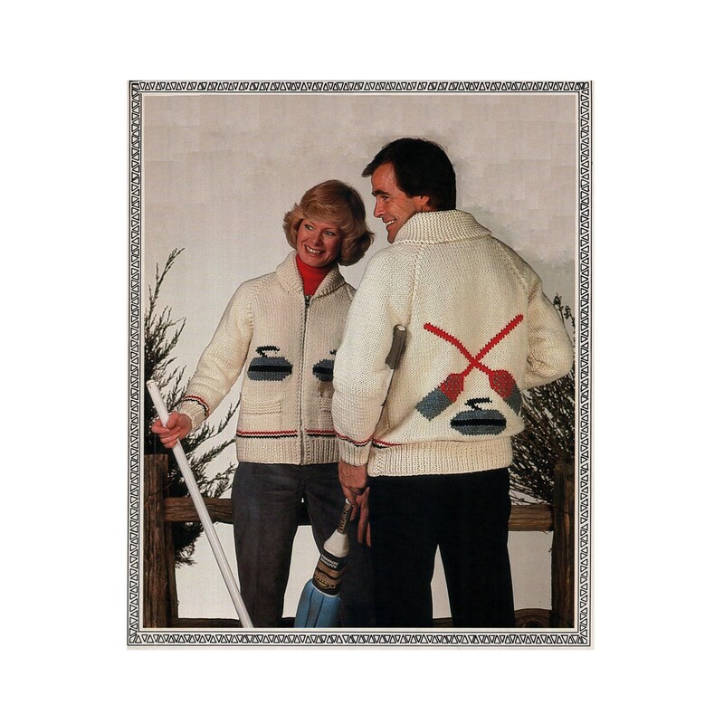 Curling Sweater - Etsy