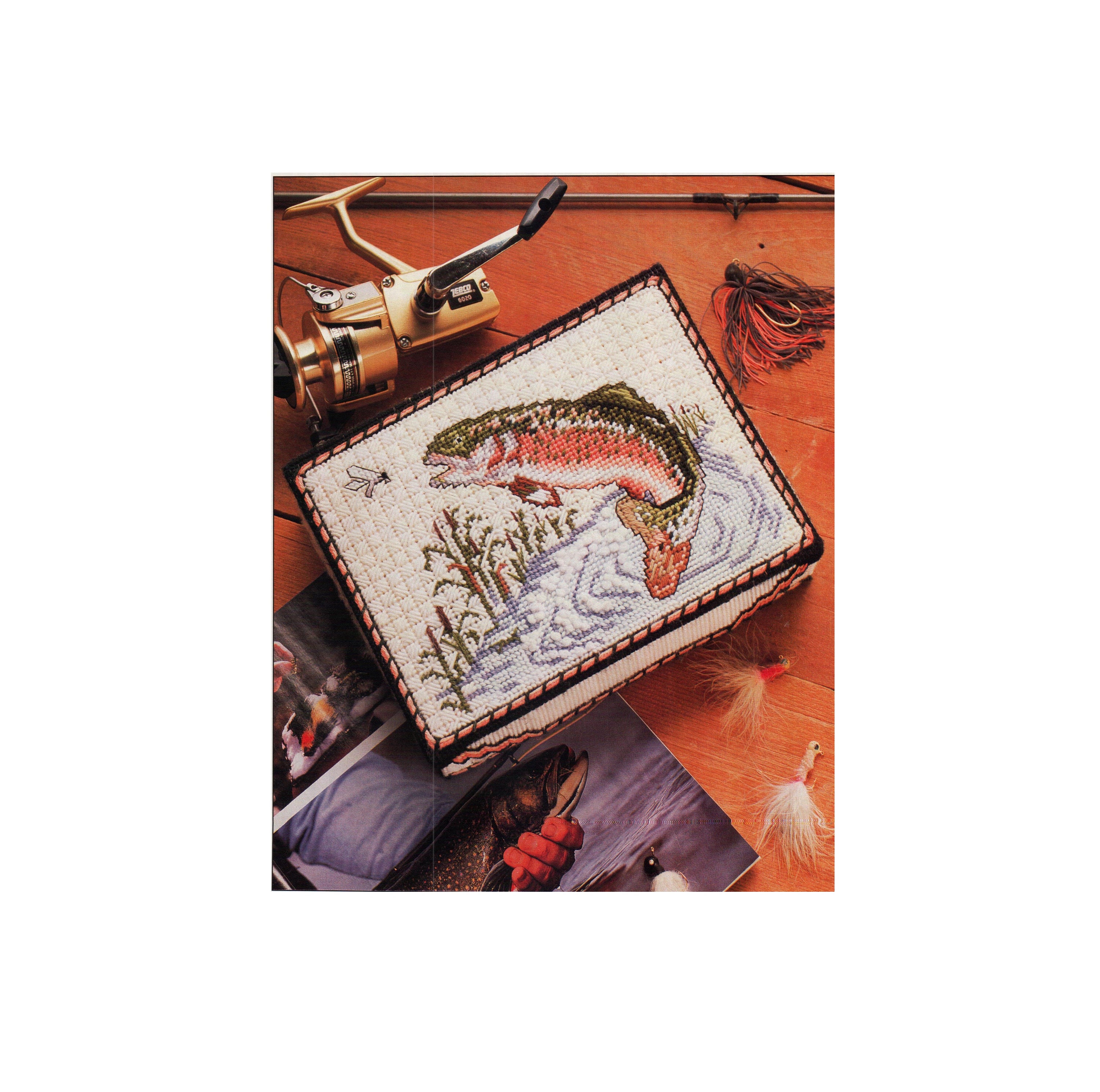 Plastic Canvas Fish Trout Box Pattern Instant Downlaod PDF | Etsy