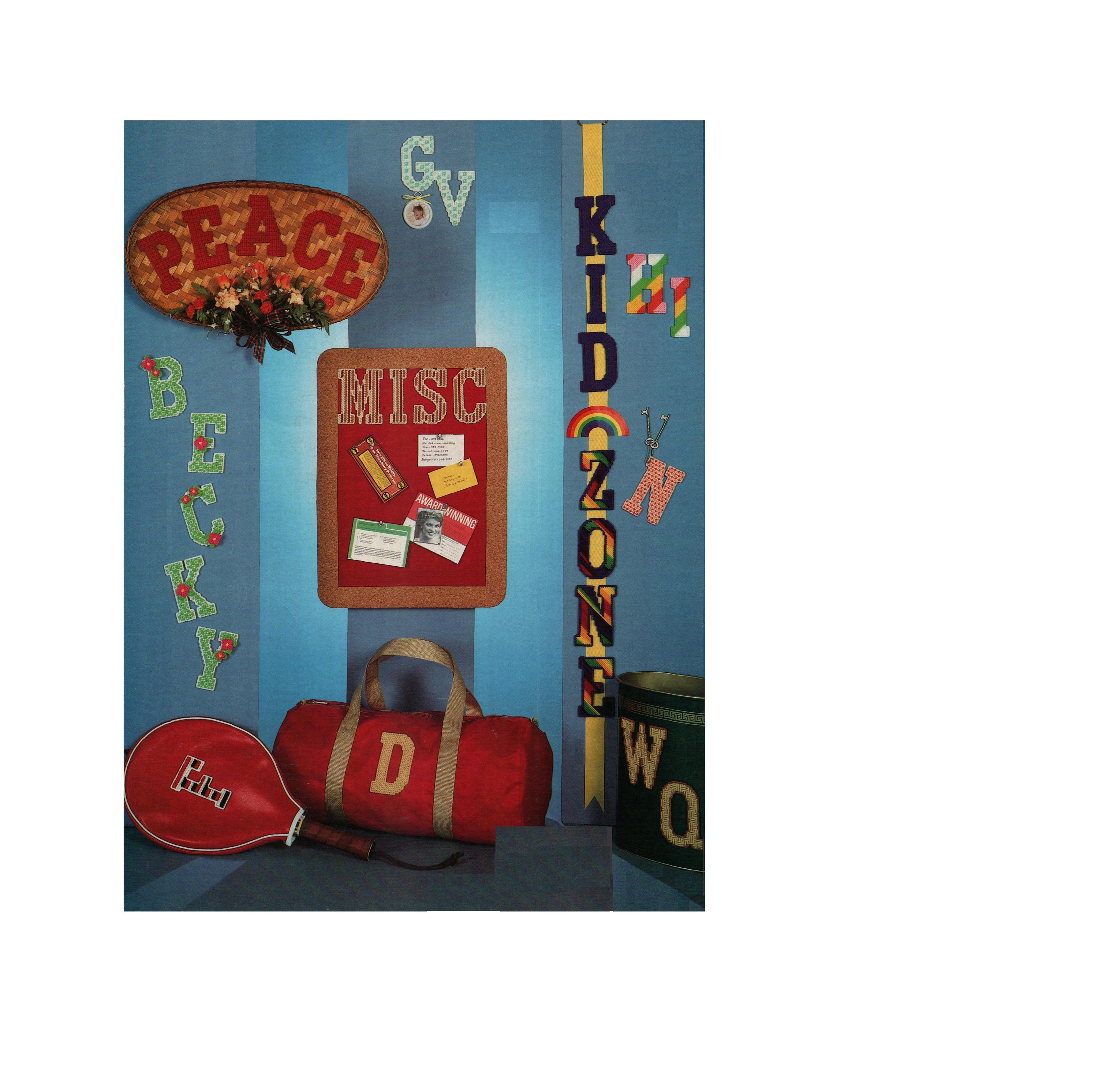 Plastic Canvas Letters and Numbers Pattern Instant Digital - Etsy