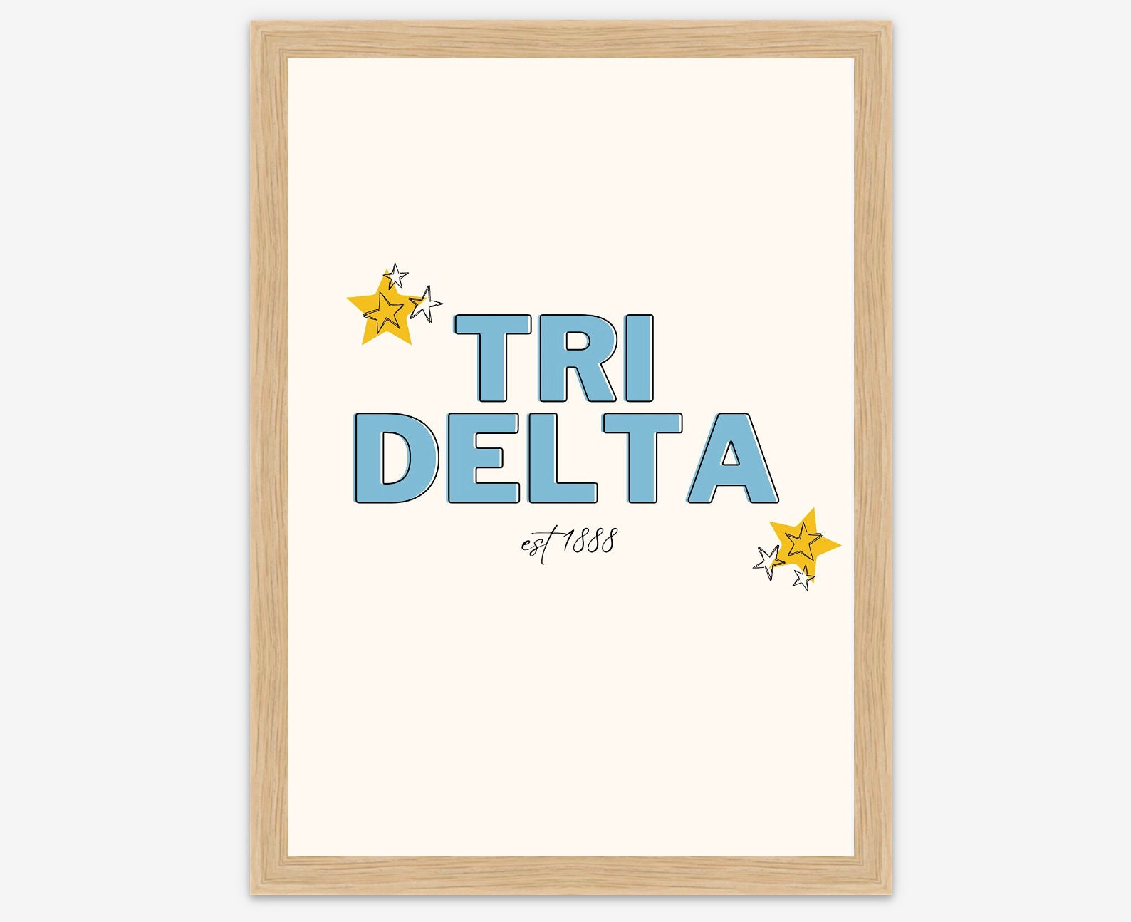 Tri Delta (delta Delta Delta) Sorority Printable Download, Big Little ...