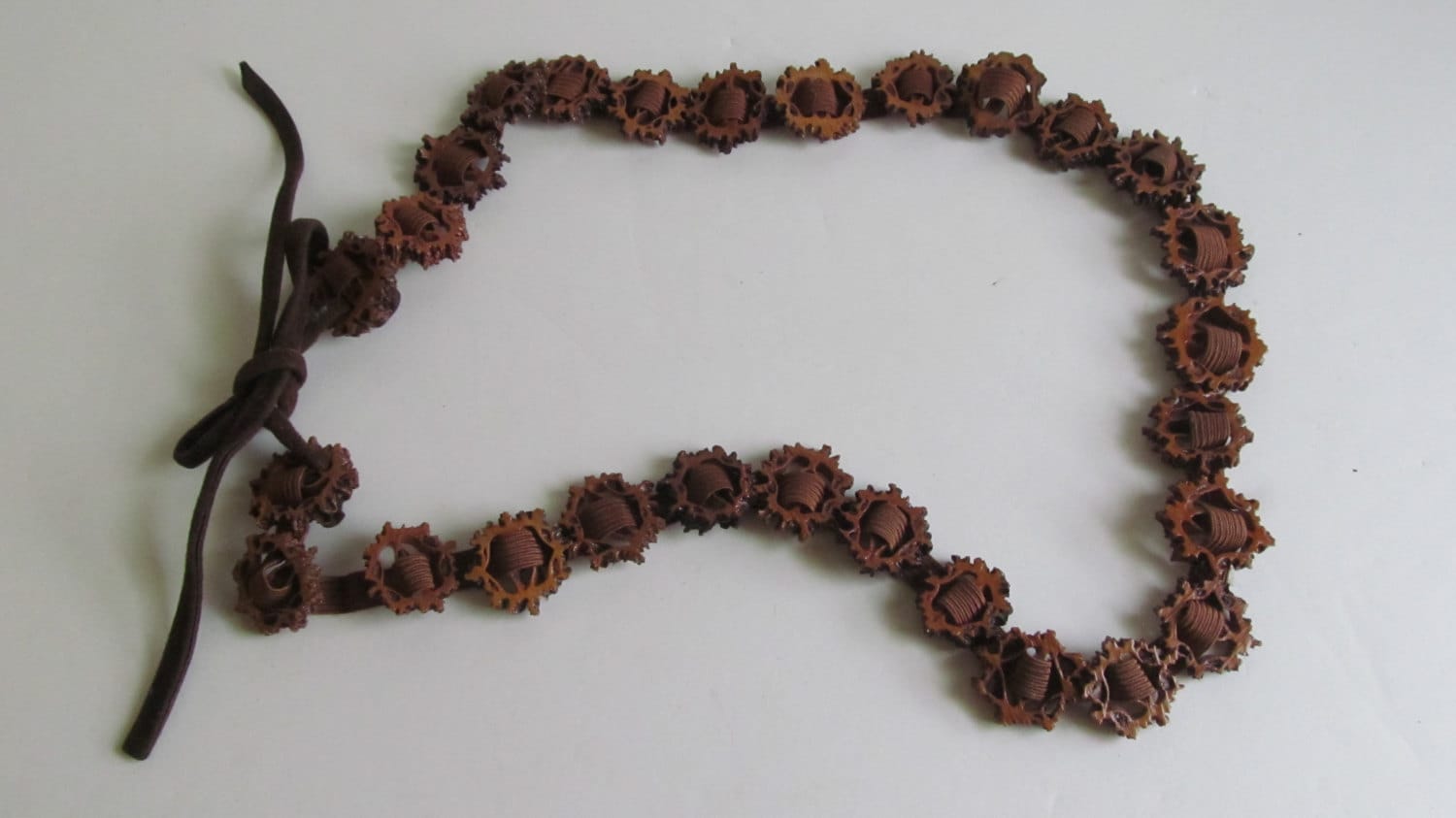 Groovy Mod Fashion 1960s Gypsy Belt Walnut Belt Gogo Dancer Belt ...