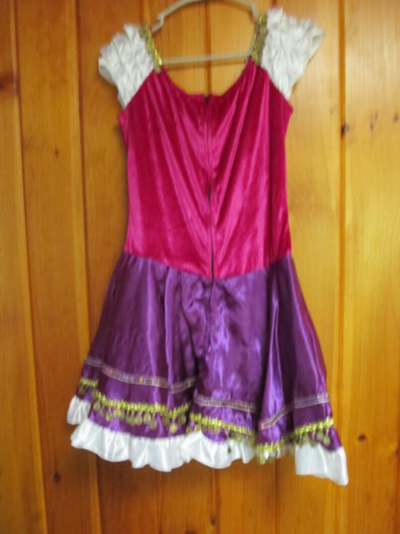 Gypsy Dance Dresses Girls Gypsy Costume Dress Girls Sz 10/12 L Dress up ...