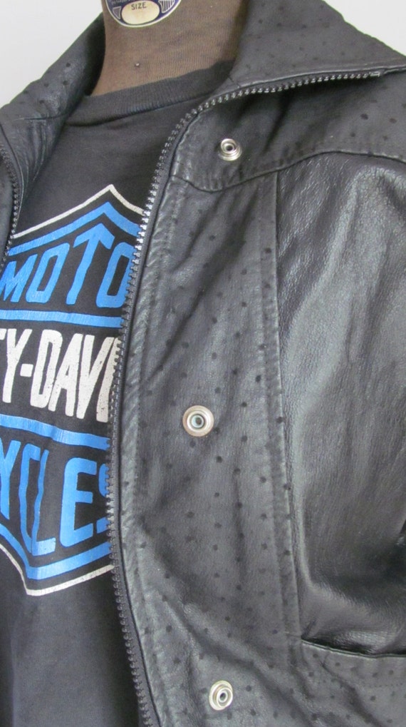 Black Leather Jacket Textures