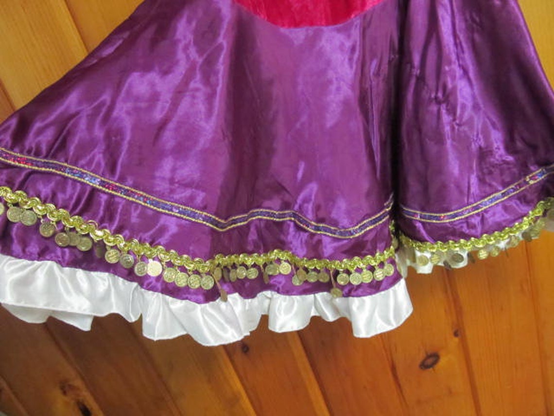 Gypsy Dance Dresses Girls Gypsy Costume Dress Girls Sz 10/12 L Dress up ...
