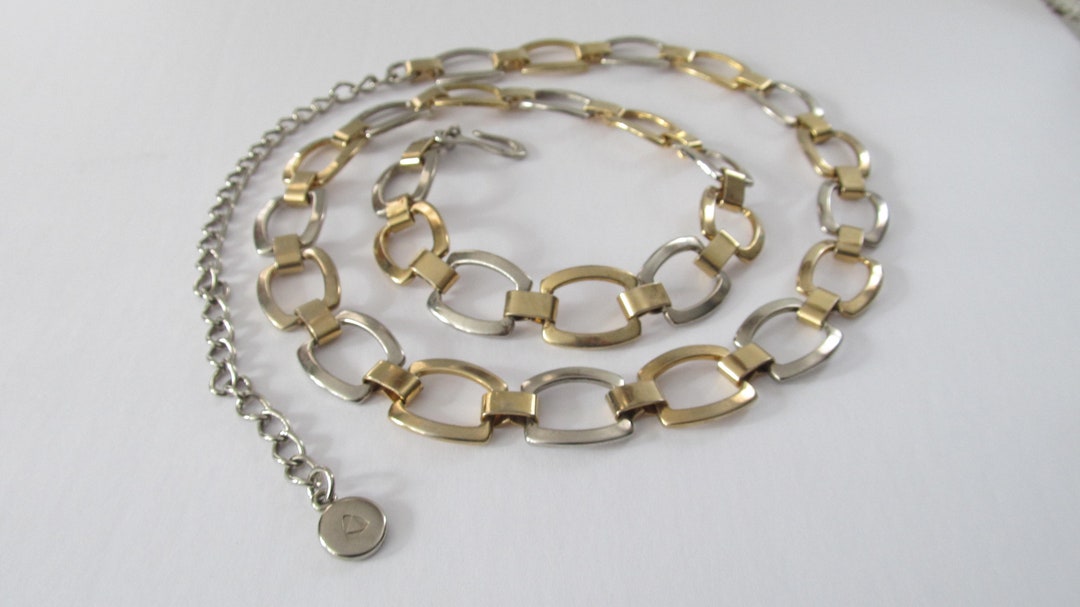 1960s Groovy Gypsy Belt Over Sweater Gold & Silver Chain Belts Gogo ...