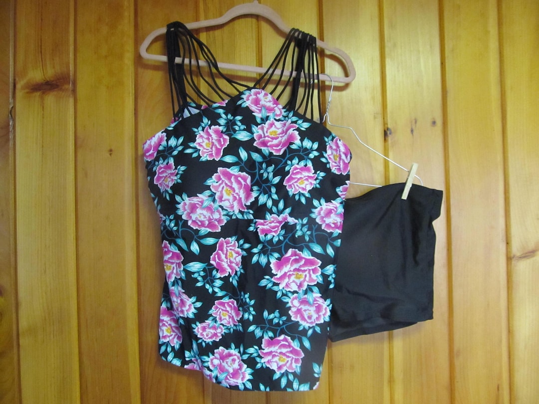 Plus Sz Swimwear Bathingsuit Set Womens Sz 2x Top Plus Size Swimwear ...