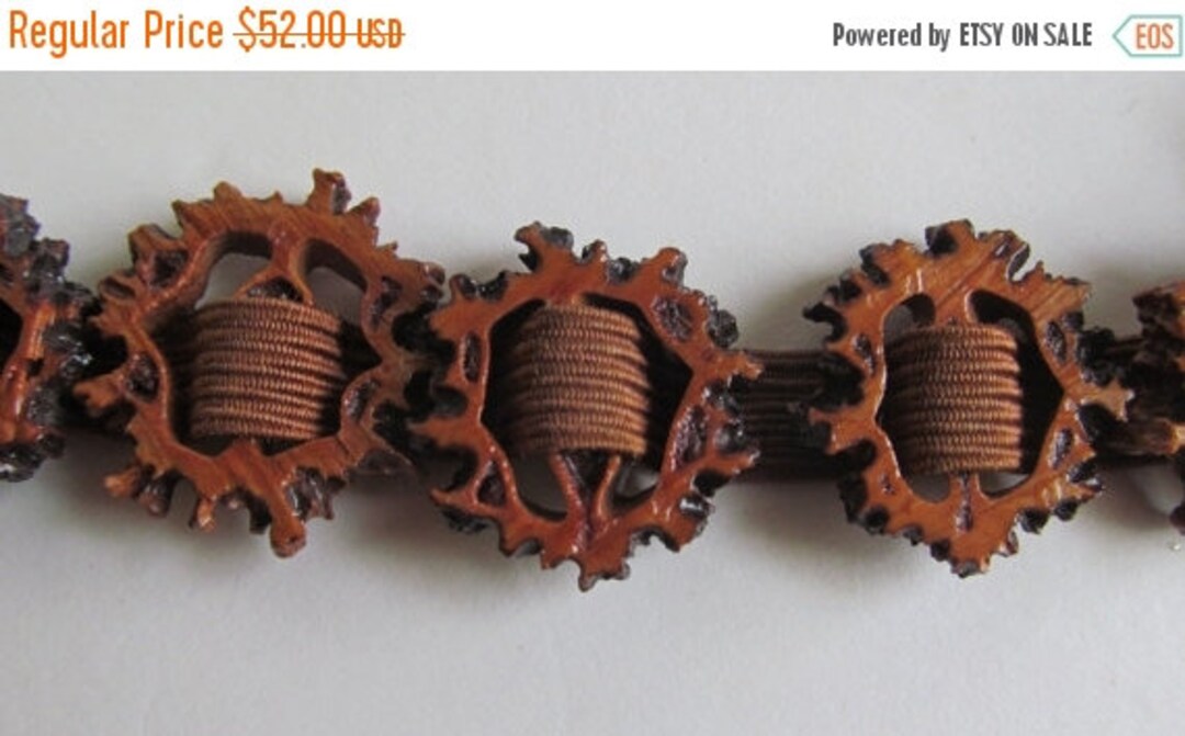 Groovy Mod Fashion 1960s Gypsy Belt Walnut Belt Gogo Dancer Belt ...