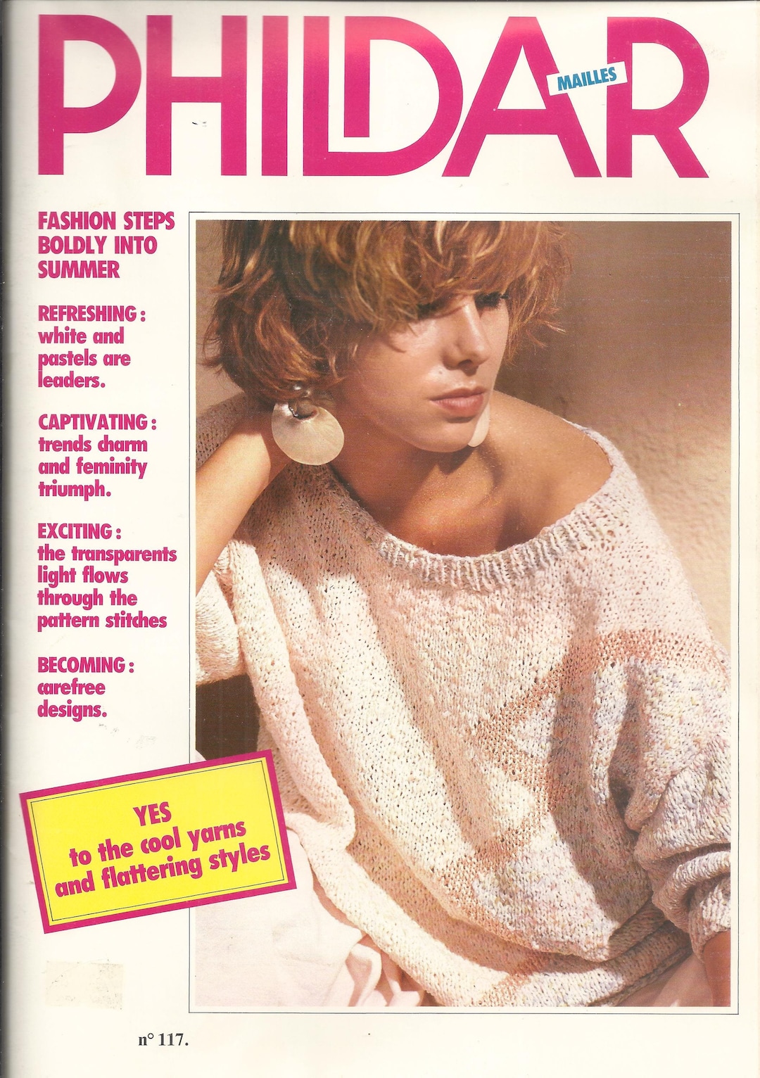 Phildar Mailles Magazine - Fashion Steps Boldly Into Summer; Knitting ...