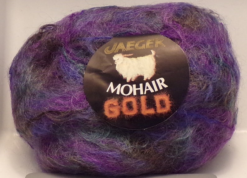 Jaeger Mohair Gold Shade 800 Sarabande purple Lot of 3 - Etsy