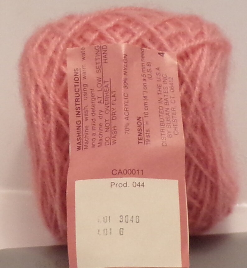 Patons Promise; Lt. Rose; Acrylic, Nylon; Vintage; 10oz. Reclaimed - Etsy