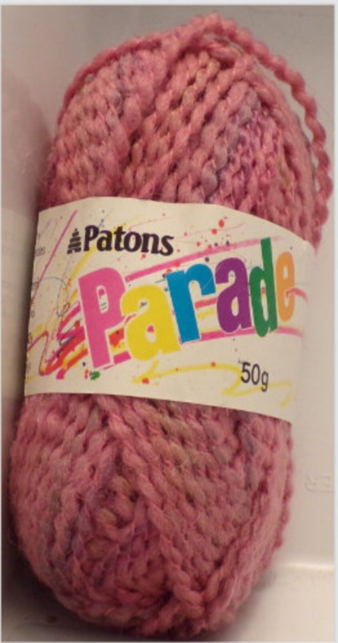 Patons 'parade' Rose; Acrylic, Wool, Lot of 9 Skeins, Canada Vintage - Etsy