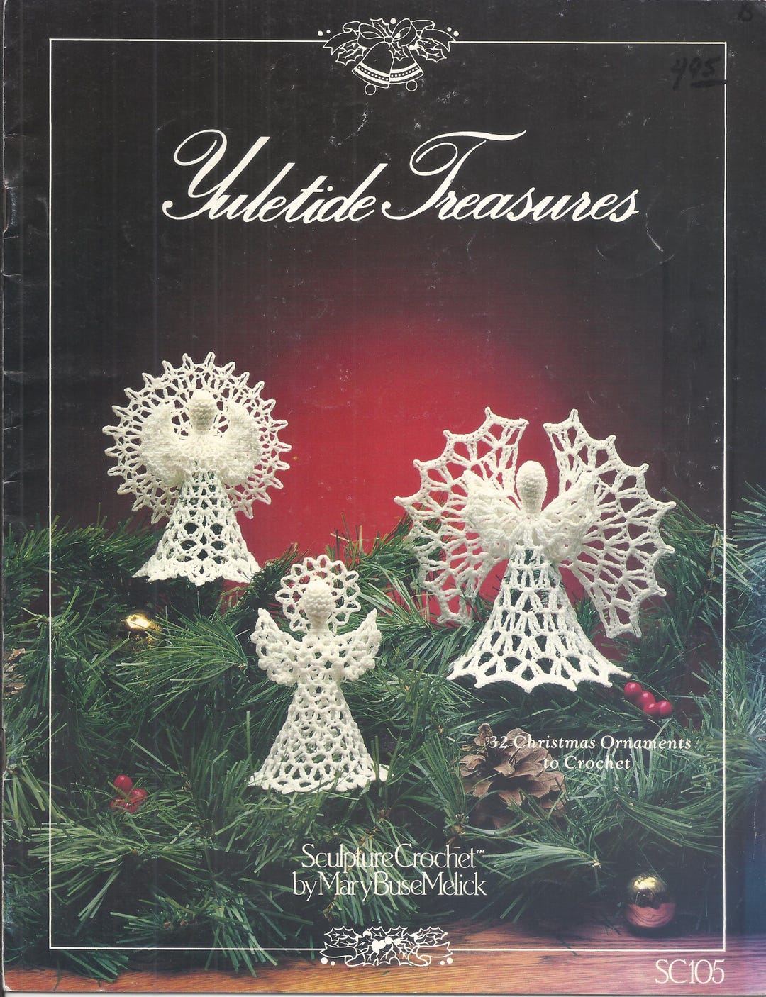 Yuletide Treasures, Sculpture Crochet Series 105; 1986; 32 Christmas ...