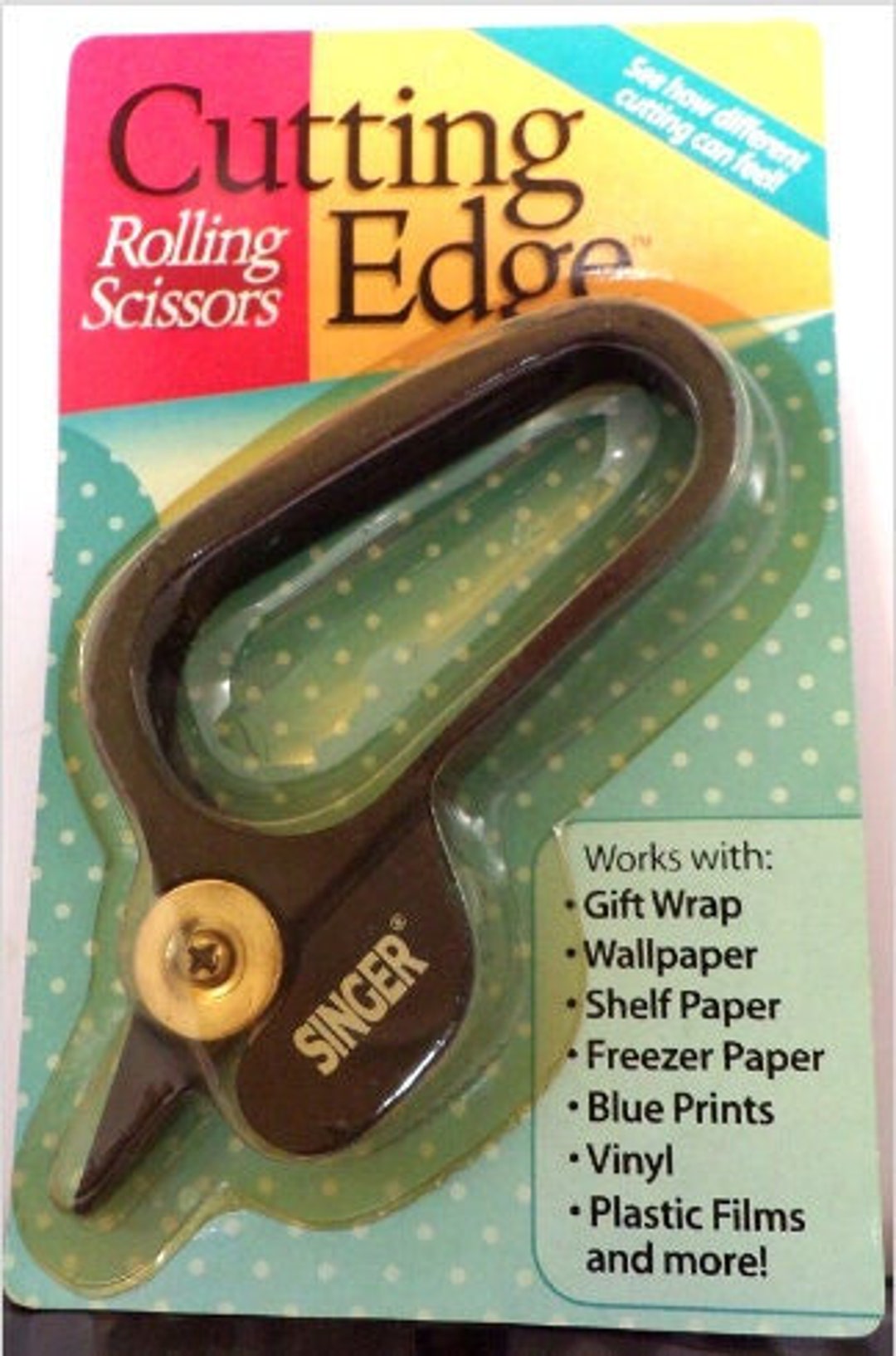 Singer Cutting Edge Rolling Scissors New in Package - Etsy