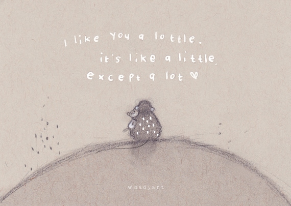 I Like You A Lottle Wallpaper