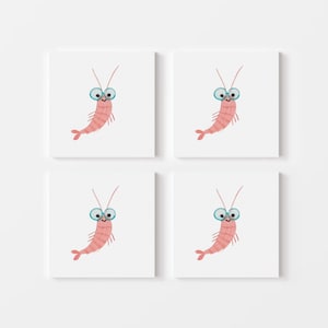C82: Max the Shrimp • Small Shrimpy Art Print - Etsy