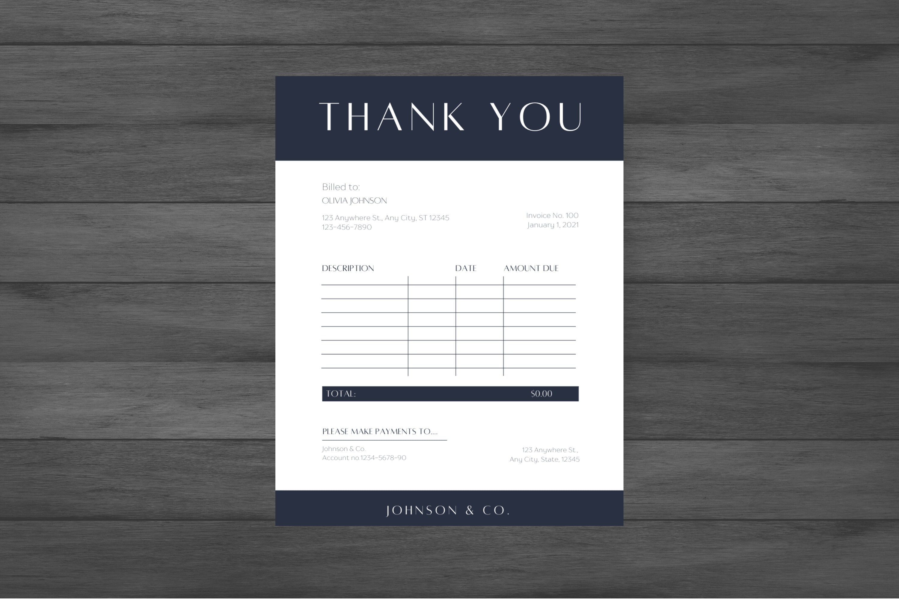 Invoice Png