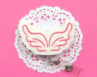 Angel Wings Badge - Etsy