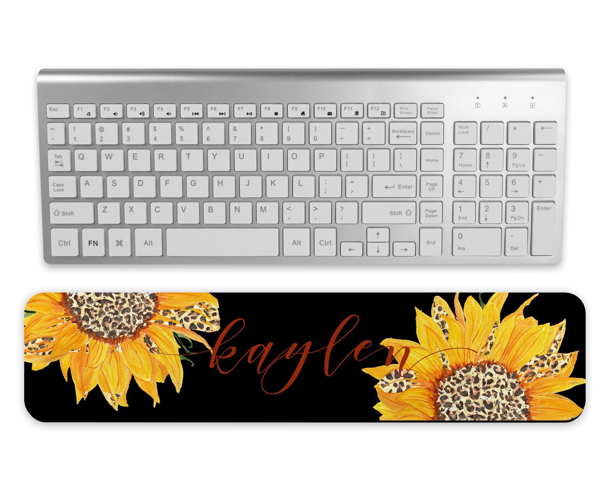 Sunflower Desk Accessory for Women Personalized Computer - Etsy