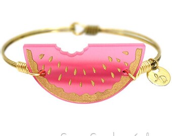 Watermelon Bracelet - Etsy