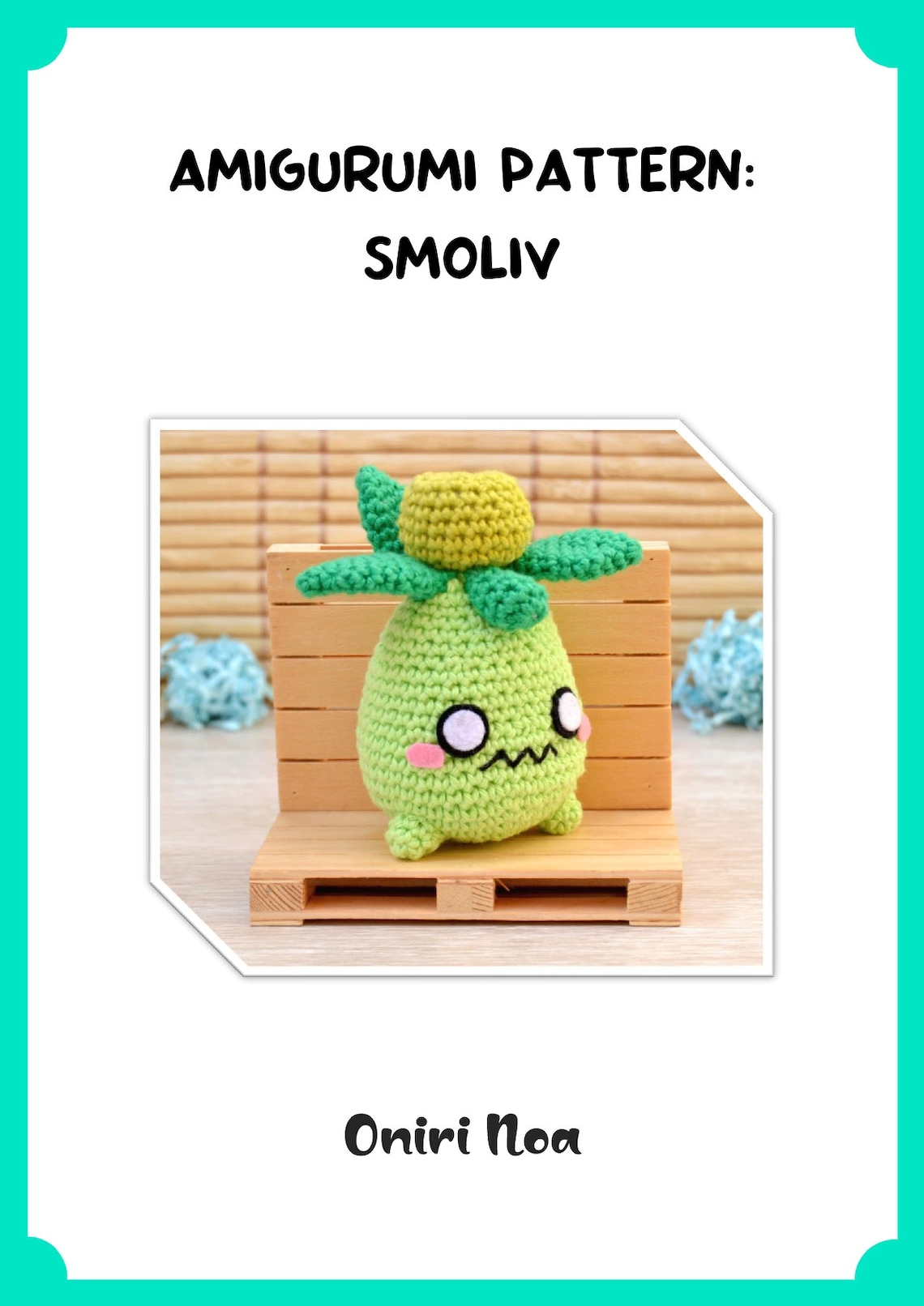 Smoliv Crochet Pdf Smoliv Crochet Pattern Smoliv Amigurumi - Etsy UK