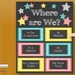 Classroom Door Sign, Back to School Teacher Sign for Door, Where Are We ...