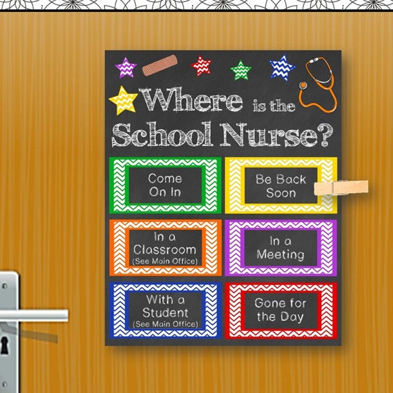 School Nurse Posters - Etsy