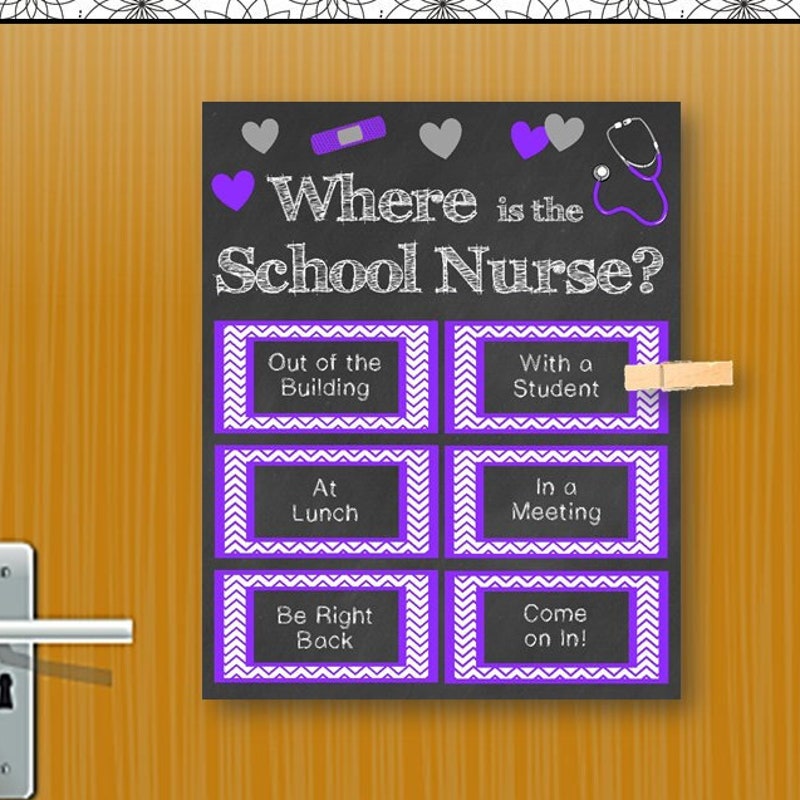 School Nurse Posters - Etsy