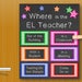 Classroom Door Sign, Back to School Teacher Sign for Door, Where Are We ...