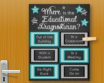 Diagnostician Office Sign - Etsy