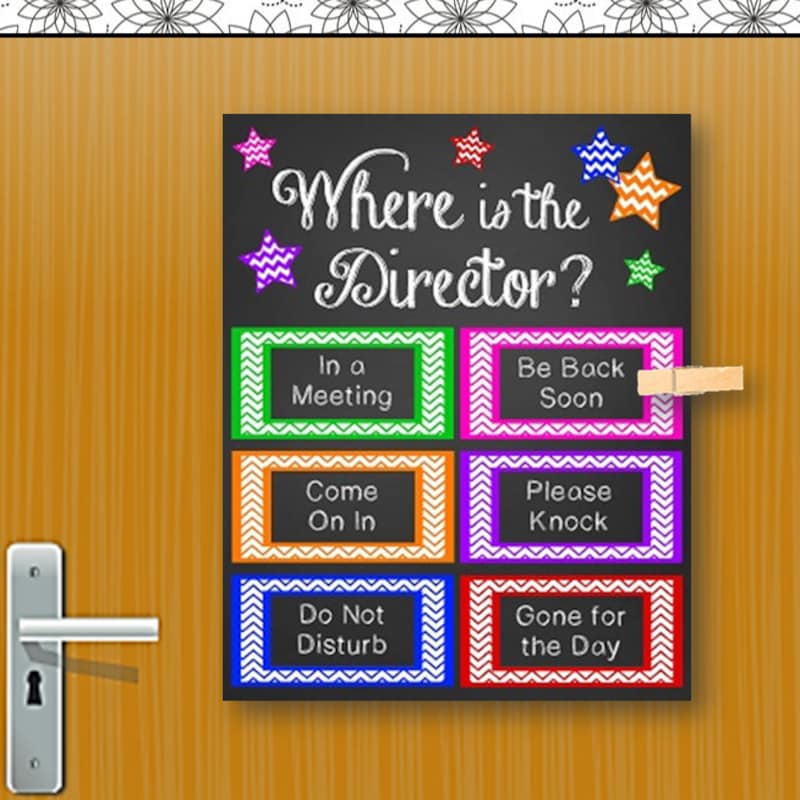 Office Door Sign - Etsy