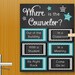 Where is the Counselor Sign, Back to School Counseling Office Door Sign ...