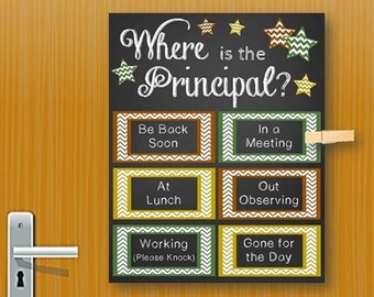 Principal Appreciation Gift Printable Office Decor Bundle | Etsy