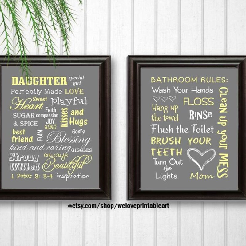 Christian Bathroom - Etsy