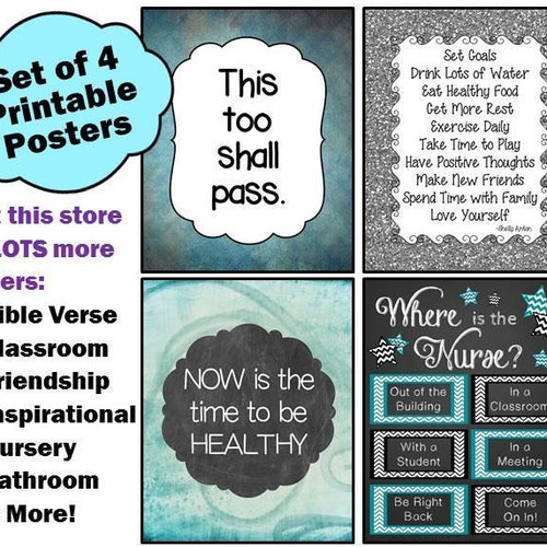 School Nurse Office Decor / School Nurse Appreciation Gift / | Etsy