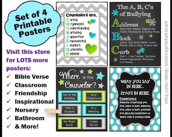 School Counselor Gifts School Counseling Sign PRINTABLE | Etsy