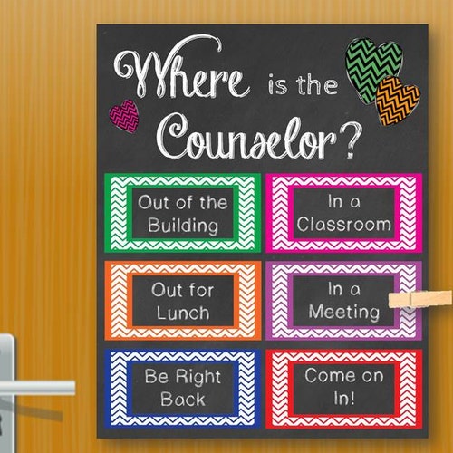 Where is the Counselor Sign Editable Counseling Office Sign - Etsy