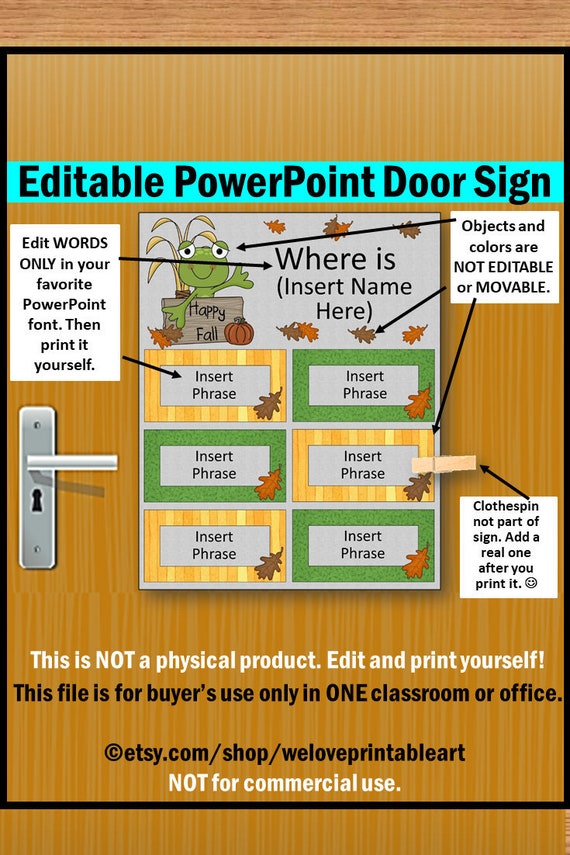 Where is Our Class Teacher Sign for Door Personalized | Etsy