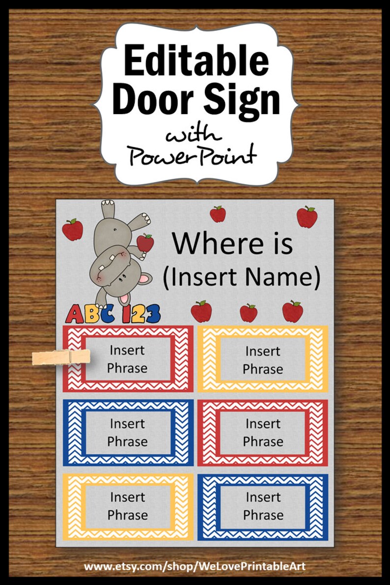 Where are We Classroom Door Sign Kindergarten Classroom | Etsy