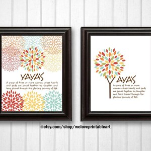 Ya Ya Sisterhood Gifts, YAYAS, Instant Download, Printable Art, Group ...