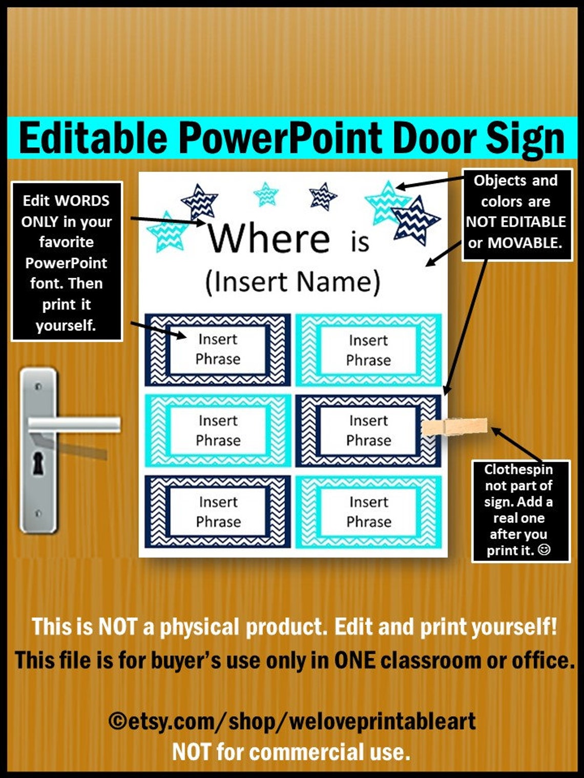 Editable Classroom Door Sign Office Door Sign Counselor - Etsy