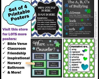 School Counselor Door Sign Print for Office Decor Where is the ...